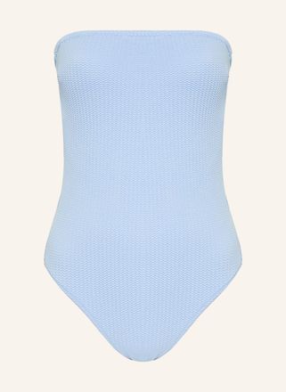 Seafolly Bandeau-Badeanzug Sea Dive blau