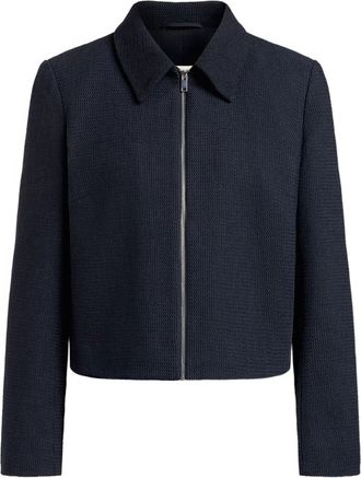 12 Storeez zip-up jacket - Bleu