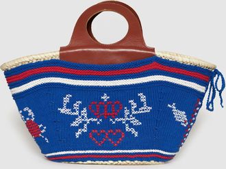 Entrudo Panier P&oacute;voa Bleu Electrique