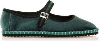 Mtng Chaussures Plates Femme Chaussures Plates FLO 59774 Femme | Chaussures Plates décontracté | Fermeture avec Boucle | 58272 | Vert