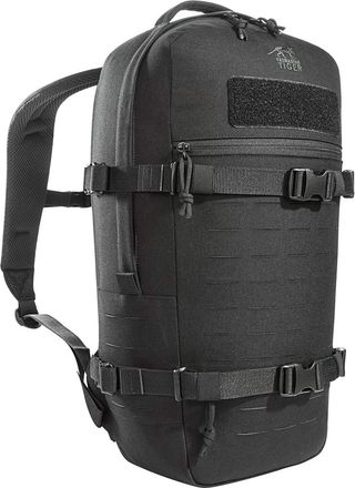 Tasmanian Tiger TT Modular Daypack L Molle-kompatibler, Ergonomischer Tages-Rucksack mit Kompressionsriemen, 18 Liter Volumen (Schwarz)