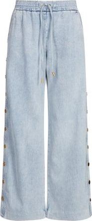Zimmermann Pantalon Rebellion en denim de coton