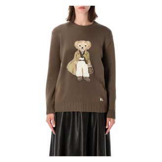 Ralph Lauren Damen, Strickwaren, Braun, SGr&ouml;&szlig;e