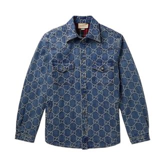 Gucci Herren, Jacken, Blau, MGr&ouml;&szlig;e