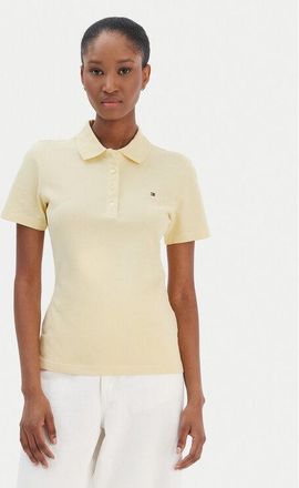 Tommy Hilfiger Poloshirt 1985 WW0WW43225 Gelb Slim Fit
