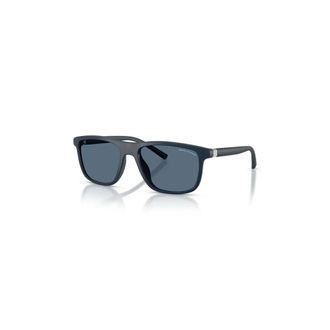 A|X Armani Exchange Lunettes de soleil forme coussin - Homme - Accessoires - Bleu - Taille: 56 MM
