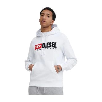 Diesel Winter Scarves - Homme - Sweatshirts et sweats &agrave; capuche - Blanc - Taille: 2XL