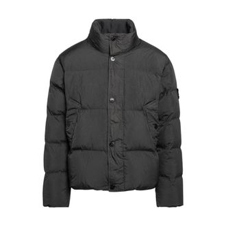 Stone Island Quilted Compass Jacket - - Jackets - Herren - Grau - S