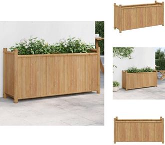 vidaXL Vidaxl - Jardini&egrave;re 100x30x50 cm bambou - Jardinier - Pot De Fleurs - Bac &agrave; Fleurs - Bambous - D&eacute;co Ext&eacute;rieur