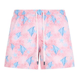 Fedeli Homme, Maillots de bain, Rose, Taille: S Madeira Swim Shorts