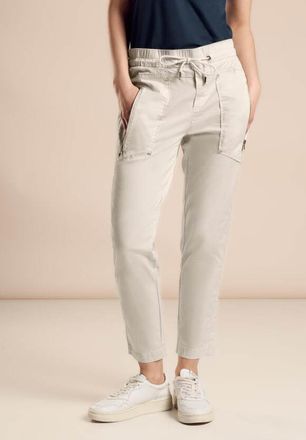 Street One Twill Hose mit Zipper