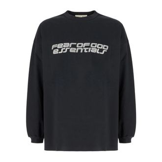 Fear of God 125Ho254541F 90s Long Sleeve Tee - - Tops - Herren - Schwarzk - M
