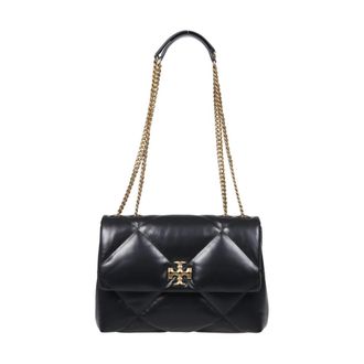 Tory Burch Femme, Sacs, Noir, Taille: ONE Size Kira Diamond Quilt Convertible Shoulder Bag