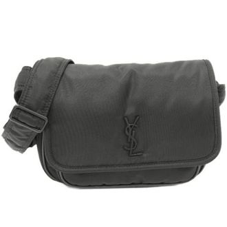 Saint Laurent Pre-owned Tissu sacs-ports-paule - Femme - Pre-owned - Noir - Taille: ONE Size