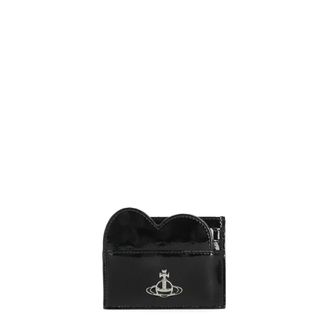 Vivienne Westwood Saffiano Herz Kartenetui - - Accessories - Damen - Schwarzk - ONE SIZE