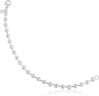 Tous Armband aus Sterlingsilber f&uuml;r Damen mit B&auml;renmuster 0,5 cm, 18 cm lang, klassisch und elegant, TOUS Basics Kollektion
