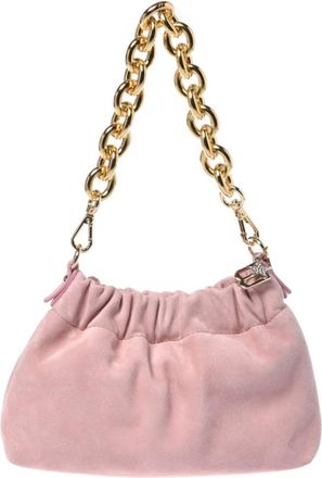 Baldinini Femme, Sacs, Rose, Taille: ONE Size Sac bandouli&egrave;re en daim
