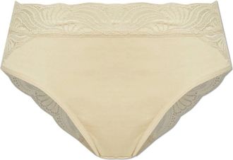 Hanro Femme, Sous-v&ecirc;tements, Vert, Taille: 44 FR Culottes Midi