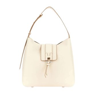 Hogan H01X Hobo verticale - - Bags - Damen - Wei&szlig; - ONE SIZE