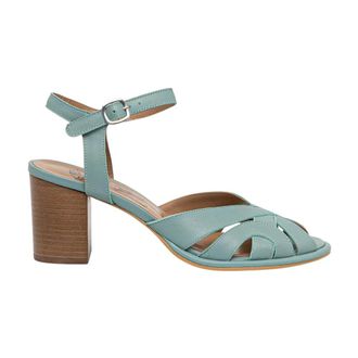 FLY London Mebu450Fly Sandales &agrave; talon haut - Femme - Chaussures - Bleu - Taille: 41 EU