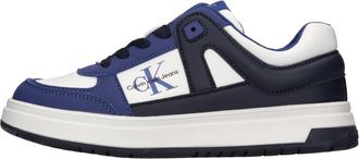 Calvin Klein Homme, Chaussures, Multicolore, Taille: 38 EU Baskets en similicuir et tissu