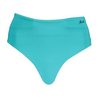 Karl Lagerfeld Femme, Maillots de bain, Bleu, Taille: 36 FR Culottes de bain taille haute