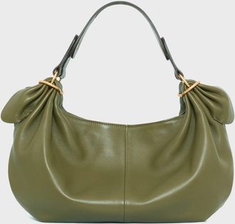 Gerard Darel Sac &agrave; main en cuir - LE MINI KATE - Kaki