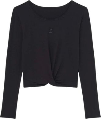 Repetto Femme, Tops, Noir, Taille: 38 FR TOP EPR LS