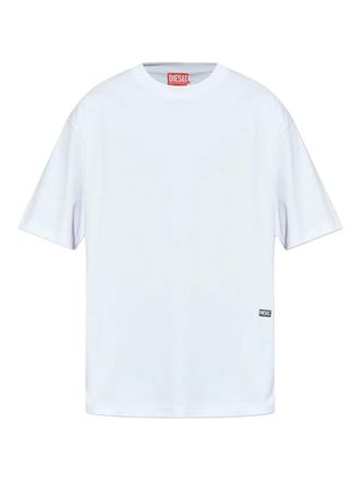 Diesel t-shirt T-Boggy-T2 à imprimé aigle - Blanc
