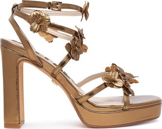 Buffalo Sandalen Buffalo June Mss Blossom 16319 Goldfarben