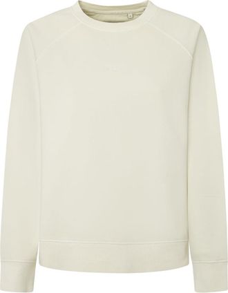 Pepe Jeans London Damen Felicity Sweatshirt, Weiß (Mousse White), 32