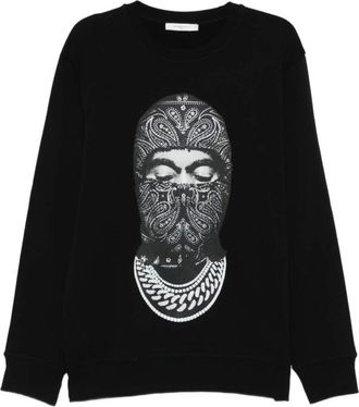 Ih Nom Uh Nit IH NOM UH Nit, Homme, Sweatshirts et sweats &agrave; capuche, Noir, Taille: XL Crew Neck SweaT-shirt