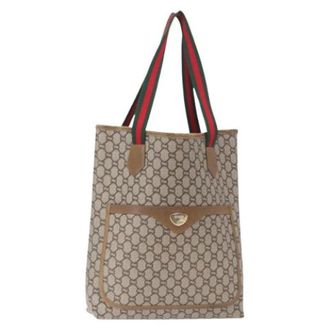 Gucci Pre-owned Plastik Tote Bag - - Pre-owned - Damen - Beige - ONE SIZE