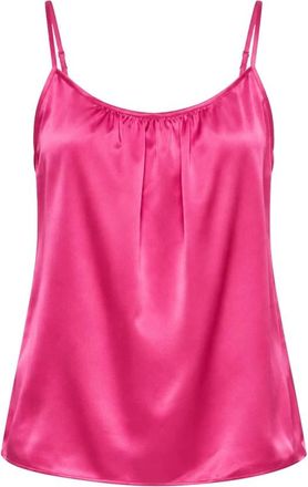 Dolce & Gabbana Seiden-Top ohne &Auml;rmel - - Tops - Damen - Rosa - S