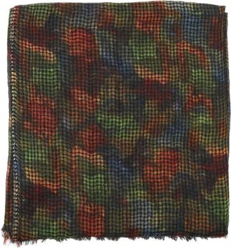 Destin écharpe à carreaux - Vert