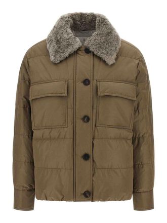 Brunello Cucinelli Daunenjacke - Beige
