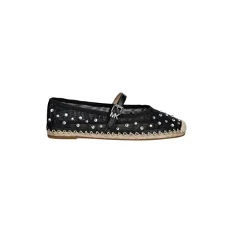 Michael Kors Ballerine Espadrille Lynn - Femme - Chaussures - Noir - Taille: 38 EU