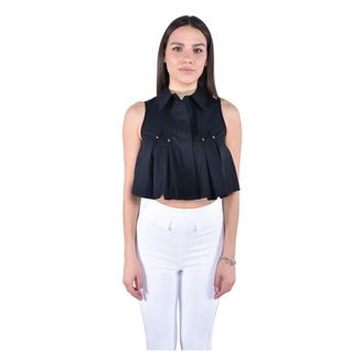 Elisabetta Franchi Damen, Oberteile, Schwarzk, MGr&ouml;&szlig;e