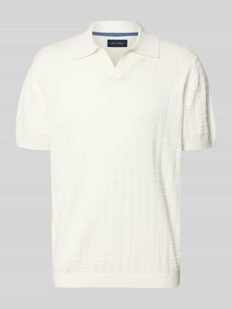 Christian Berg Regular Fit Poloshirt mit Strukturmuster