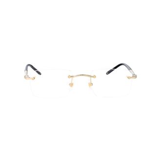 Montblanc Montblanc - Lunettes carr&eacute;es - unisex - Accessoires - Jaune - Taille: 54 MM