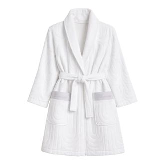 Blumarine Femme, V&ecirc;tements de nuit et de d&eacute;tente, Blanc, Taille: 38/40 FR Monogram Robe