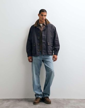 Timberland Coach-Jacke in Vintage Black-Schwarz