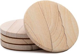 Thirstystone TS3 Sandstone Coasters Untersetzer, Sandstein, Wüstensand