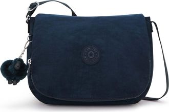 Kipling EARTHBEAT M Mittelgroße Umhängetaschen, Blue Bleu 2 (Blau)