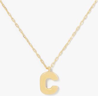 Kate Spade New York Kate Spade Kate Spade Fine Love Letter Anh&auml;nger Mit Initiale C f&uuml;r Frauen in Gold