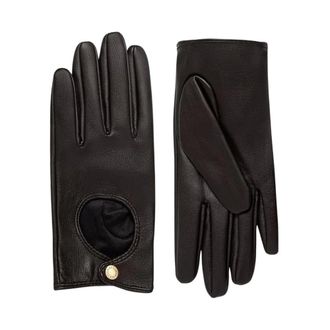 A|X Armani Exchange Fahrhandschuhe aus Kunstleder - - Accessories - Damen - Schwarzk - M/L