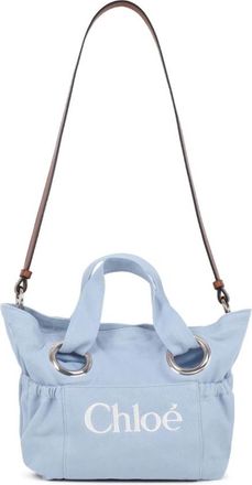 Chlo&eacute; Femme, Sacs, Bleu, Taille: ONE Size Sac bandouli&egrave;re embl&eacute;matique