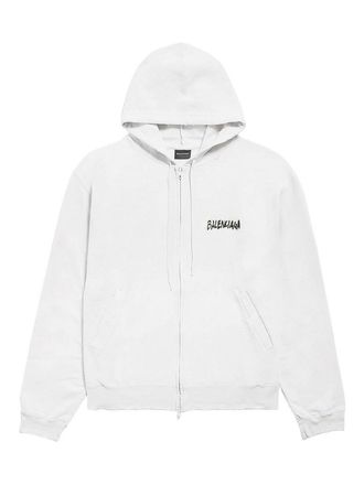 Balenciaga Sweatshirt - Wei&szlig;