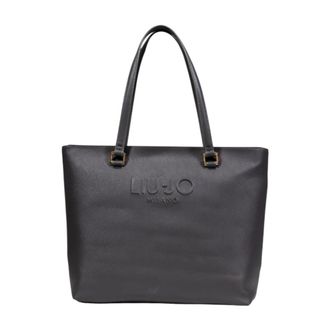 Liu Jo Femme, Sacs, Gris, Taille: ONE Size Sac Fourre-Tout Métallique Chic