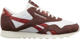 Reebok Glide Sneaker f&uuml;r Damen, Wildleder, gepolstert, Flach (Wei&szlig;/Grau)